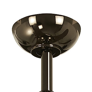 MINKA-AIRE F868L-GM/SG Sleek 60 Inch Smart Ceiling Fan with DC Motor and LED Light in Gun Metal Finish and Seashore Gray Blades Compatible with Alexa, Nest, Ecobee, Google Home and iOS/Android App