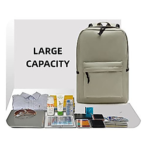 Dreamwastaken Backpack Dream Smile Mobile Game Computer Bag Shoulder Bag Knapsack Laptop Bookbag for College (A,Black)