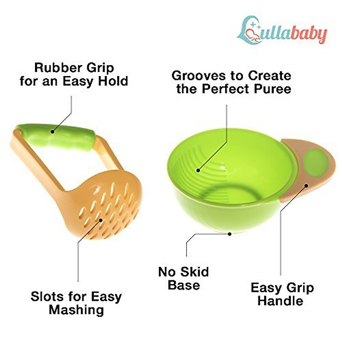 Baby Bowls Feeding Set with Baby Fork and Baby Spoons BPA Free | Toddler Bowls with Baby Food Masher | Suction Baby Bowl for Toddlers with Toddler Utensils |Baby Bowls with Suction | Baby Shower