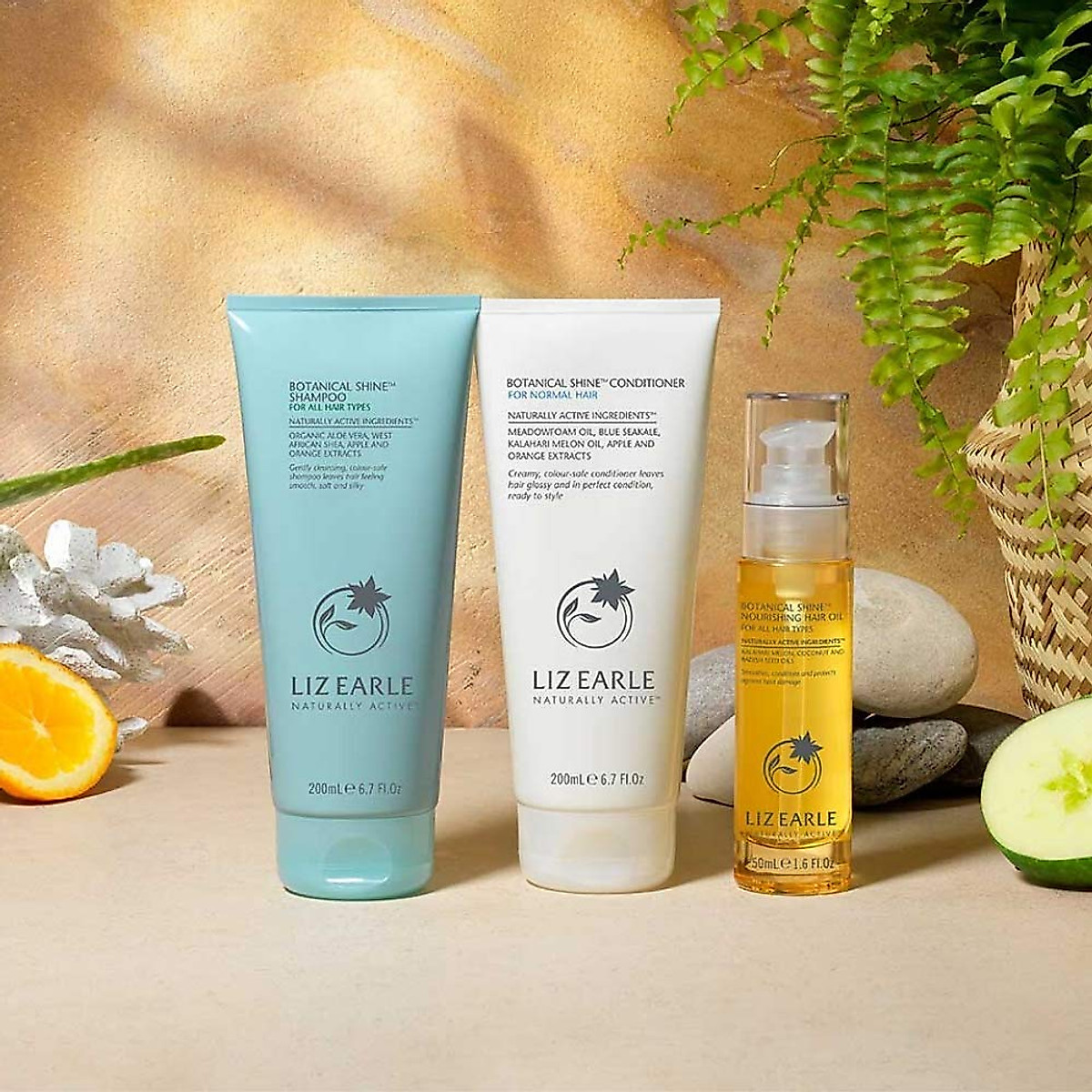 Liz Earle Botanical Shine Shampoo (For All Hair Types) 200ml by Liz Earle