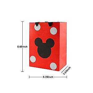 Hpscdyo 18 Pcs Party Bags, Reusable Treat Candy Snack Goodie Gift Favor Bag for Kids Birthday Party Decorations Baby Shower Theme Party Supplies