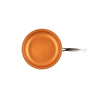 MasterPan Copper tone 12-inch Ceramic Non-stick Fry pan
