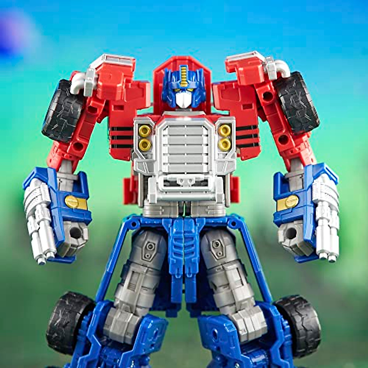 Transformers Toys Legacy Evolution Commander Armada Universe Optimus Prime Toy, 7.5-inch, Action Figure for Boys and Girls Ages 8 and Up
