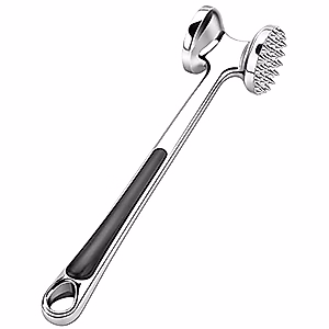 Aliglow Meat Tenderizer Hammer Tool Mallet Pounder for Kitchen Tenderizing Steak Beef Poultry