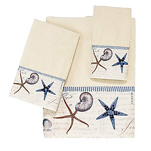 Avanti Linens Antigua Fingertip Towel, Ivory