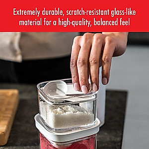 ZWILLING Fresh & Save CUBE Storage Organizer 6-Piece, S, Pantry Organizers and Storage, Plastic, BPA-Free Airtight Dry Food Storage Container, for Storing Herbs, Toppings, Small Nuts and more