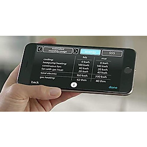 Carrier Infinity SYSTXCCITC01-B Touch Screen Programmable WiFi Thermostat - BLACK