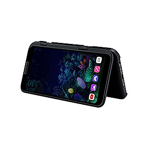 LG V50 Dual Screen Case - DualScreen 6.2" OLED FHD Display Case for LG V50 ThinQ 5G Smartphone, Original Cover LM505N (Case Only) - Black