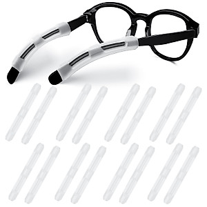 SMARTTOP Eyeglass Ear Grips Sleeve 8Pairs Upgrade anti-slip Silicone Eyeglasses Temple Tips Sleeve Retainer Glasses Ear hooks