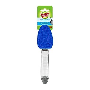 Scotch-Brite Non-Scratch Dishwand, Keeps Hands out of the Mess