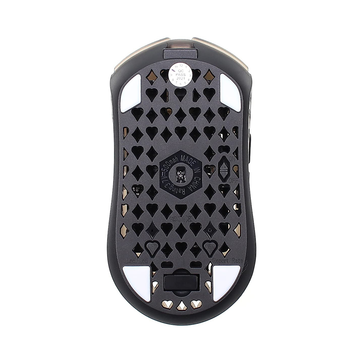 Vancer Gretxa Wireless Ultralight Gaming Mouse Wookong Edition - 3370 Sensor - PTFE - 19000 DPI - 69g (Translucent Black)