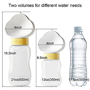 Marchul Dog Water Bottle Leak Proof Portable Travel Dog Water Dispenser for Pets Walking, Hiking