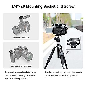 SmallRig Video Recording Camera Wireless Remote Control for Sony Cameras, for Sony A7 III, A7S III, A7C, A7R III, A7R IV, A6100, A6400, A6600, A1, A9, A9 II, FX3, ZV-1, RX100 VII - 2924B