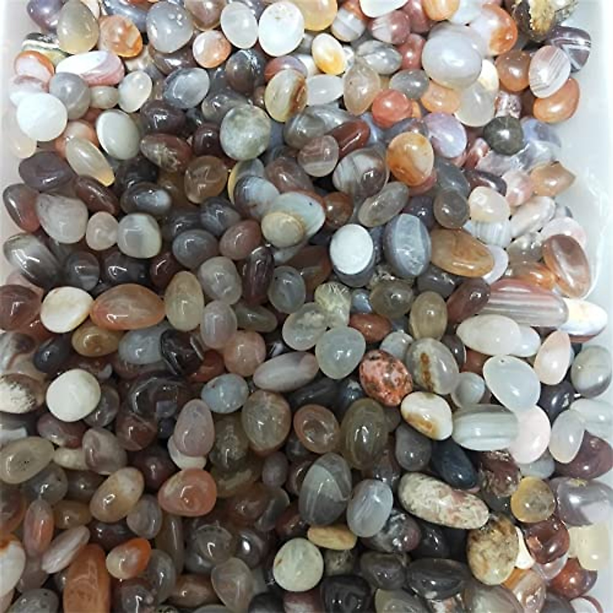 BAWHO Natural Quartz Crystal 100g Natural Carnelian Crystal Gravel Agate Stones Planting Aquarium Fish Tank DIY Material Home Office Decor QINTINYIN (Size : 100g)