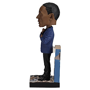 Royal Bobbles Breaking Bad Gus Fring Face Off Collectible Bobblehead Statue