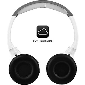 XO Vision IR630BL Universal IR Wireless Foldable Headphones - Black Wireless Bluetooth-Enabled Lightweight Portable for iPhone, Car, Kids Wireless Headphones for Universal Car Entertainment System