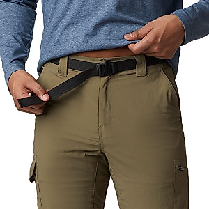 Columbia Men's Silver Ridge Cargo Pant, Stone Green, 30W x 34L
