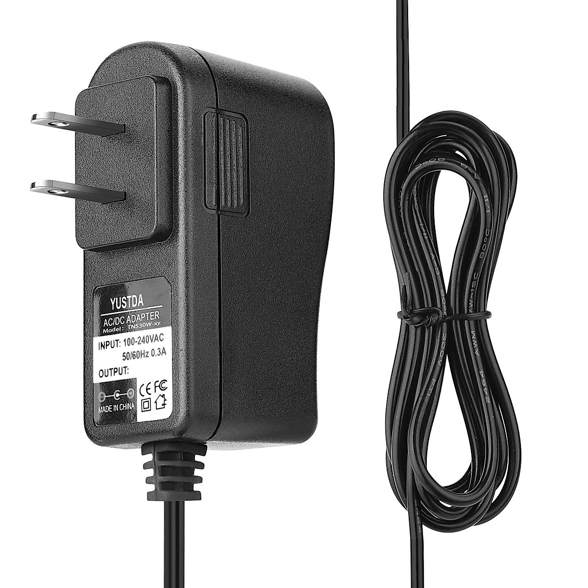 Yustda 5V AC/DC Adapter Replacement for Comfier 4805B 4805S CF 4805 CF-4805B CF-4805S CF4805 3.7V 2600mAH Li-ion Battery Cordless Hand Massager Innov IVP0500-2000U 5VDC Power Supply Charger