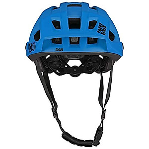 IXS Unisex Trigger AM All-Mountain Trail Protective Bike Helmet, Fluo Blue, Small/Medium