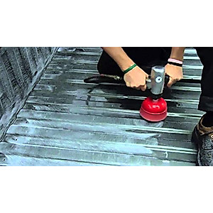 Al's Liner Abrasive 180 Grit Nylon Bristle Cup Brush - 6 Inch - Safe for Use on Metal, Wood, Aluminum and Plastic Surfaces (TOOR6)