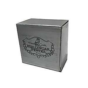 Claddagh Celtic Jewelry Box Heart-Shaped Pewter Made in Ireland