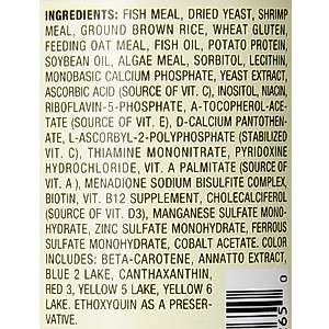 Tetra 16265 Color Tropical Flakes with Natural Color Enhancer, 2.82-Ounce