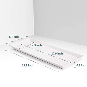 Sweese 707.001 Porcelain Divided Serving Dishes, Relish Tray, Serving Bowls for Parties - Perfect for Chips and Dip, Veggies, Candy and Snacks, White