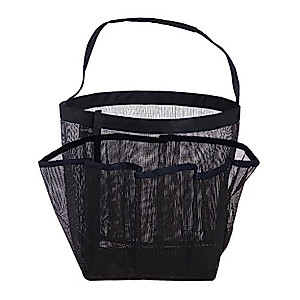 Ibluelover Shower Caddy Tote Felt Insert Purse Organizer Multi Pocket Bag in Bag Handbag Toiletry and Bath Organizer