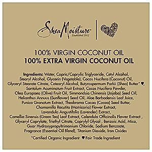 Sheamoisture Head-to-Toe Nourishing Hydration for Dry Skin 100% Virgin Coconut Oil Paraben Free Skin Care 10.5 oz