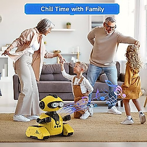 AONGAN Robot Toys, Remote Control Robot, Gesture Sensing Intelligent Programming, Rechargeable for Kids 8-10 Years Boys Girls