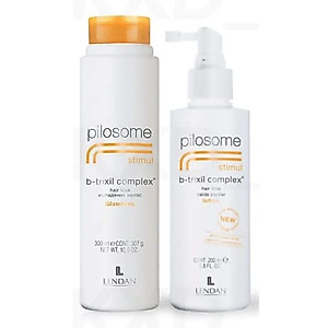 Lendan Kit Pilosome Lotion + Shampoo 300 ml / 10.8 Fl. Oz., 2