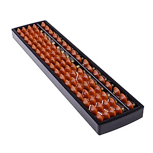 Menolana Portable 17 Rods Plastic Beads Abacus Count Number Tool Early Learning