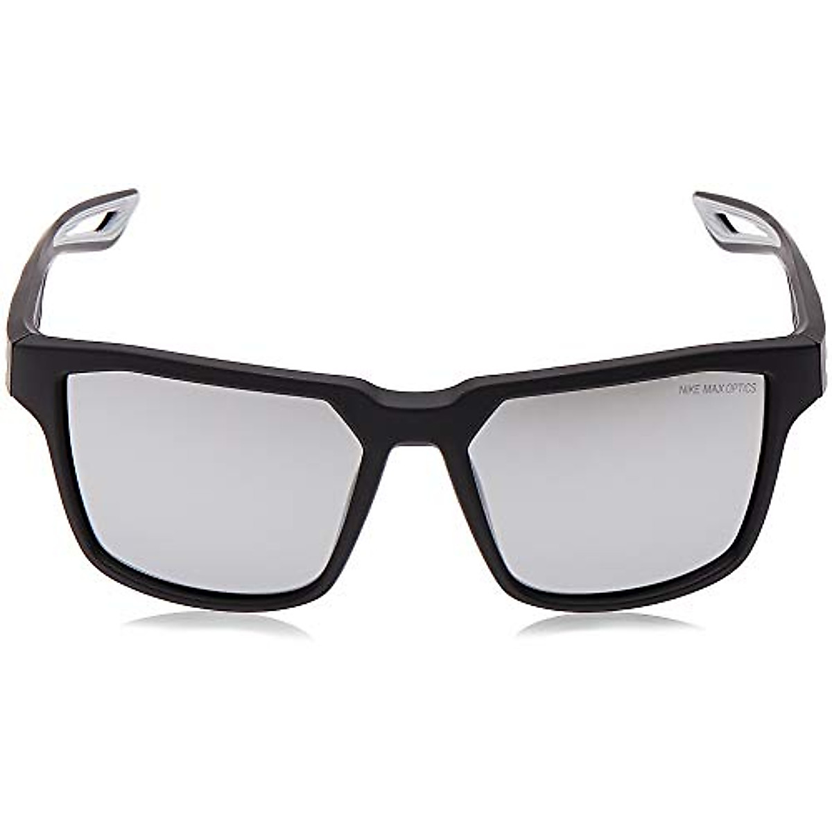 Nike Fleet Square Sunglasses, Matte Black, 55 mm