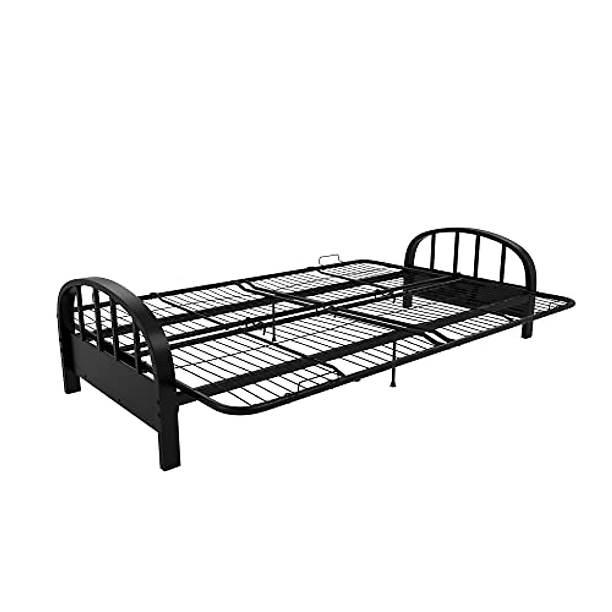 DHP Aiden Metal Futon Frame, Black Large