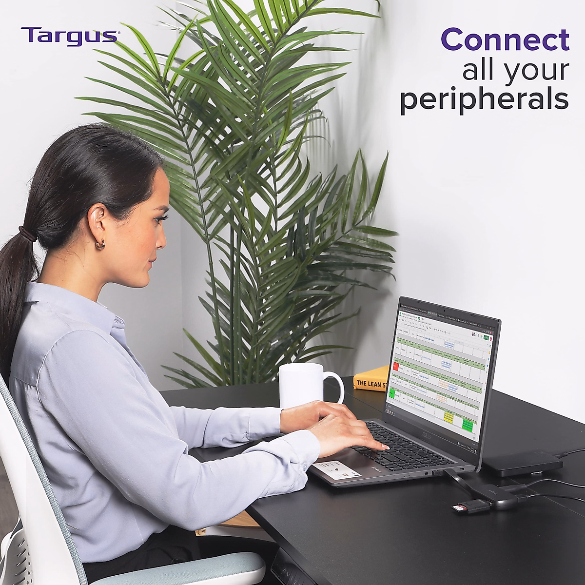 Targus ACH114EU 4 Port USB Hub