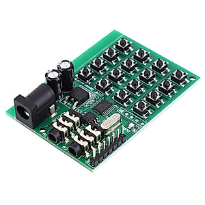 AE11A04 DTMF Generator Module 5~24VDC Audio Generator Board Dual Encode Transmitter for Dialing Keyboard