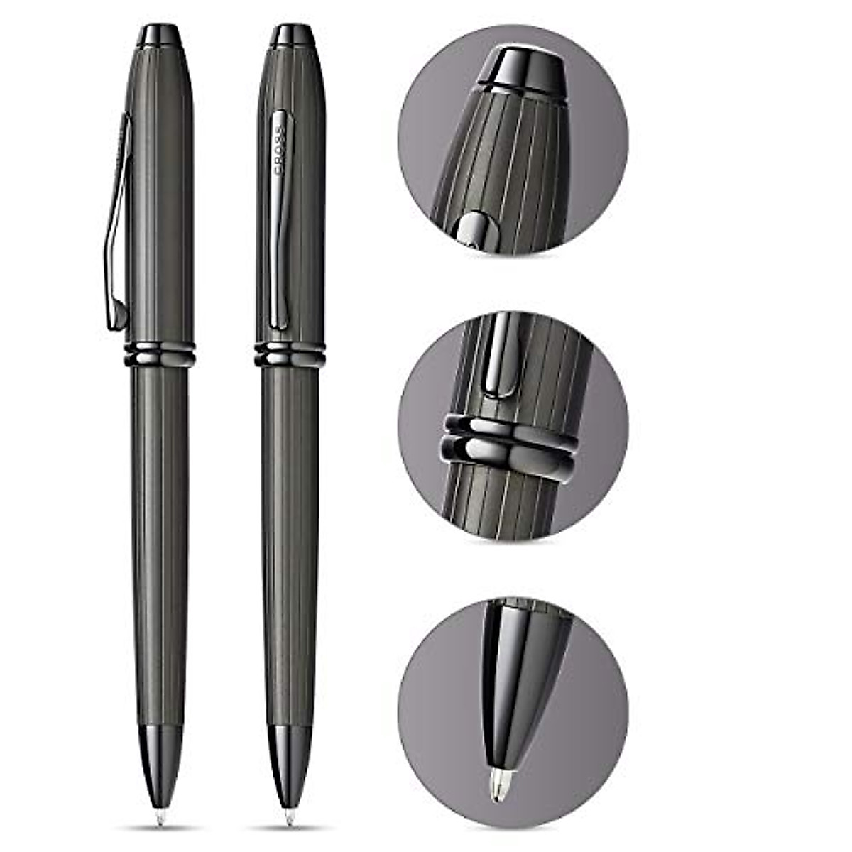 Cross Townsend Limited Edition Ballpoint Pen with Luxury Gift Box - Matt Black