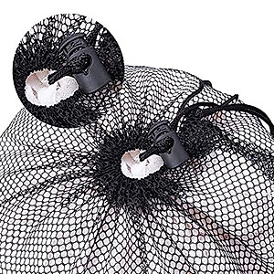 Mesh Filling Bag Portable Nylon Mesh Drawstring Laundry Bag Beach Travel Camping Bag Tool Rinsing Trip Swimming Outdoor