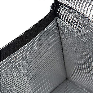 Andy's Orchids 28L Cooler Bags, Warm Cold Bag, Thermal Insulation Package Portable Food Cold Drink Ice Pack Picnic Lunch Bag, Food Delivery Insulated Bags Pizza Takeaway Thermal Warm Cold Bag