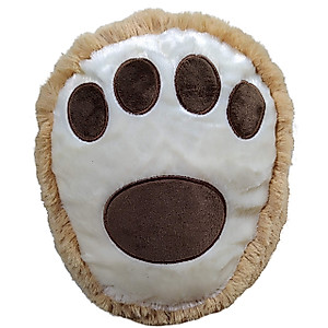 Anico 59" Tall (5 Feet) Giant Plush Light Brown Teddy Bear with Embroidered Paws and Smiling Face, Fits in 2XL Shirt!