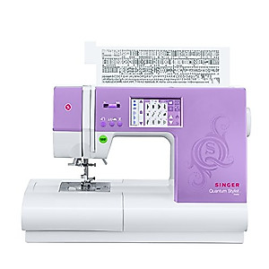 SINGER | 9985 Sewing & Quilting Machine With Accessory Kit - 960 Stitches - Drop-In Bobbin System, & Built-In Needle Threader 24 pounds