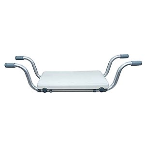 Timisea Bath Bench, Portable Bath Seat Shower Chair Shower Stool for Disabled, Senior Shower Safety Seating Elderly Shower | Transfer Bench for Bathtub, Fits Most Bath Sizes | with Non-Slip Surface