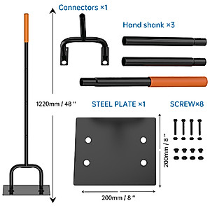 ZFYOUNG Plant Tying Machine Taper Tool Garden Plant Tape Tool for Grapes, Raspberries, Tomatoes and Vining Vegetables, Comes with 21Rolls of Tapes and 1 Box of Staple (red)