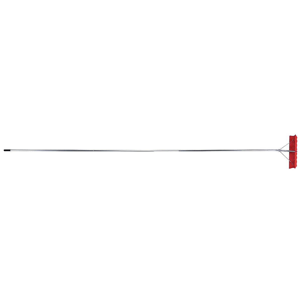 Extreme Max 5600.3288 Poly Roof Rake - 21' Reach with 23" Blade,Red