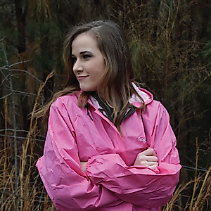 FROGG TOGGS Women's Standard Ultra-Lite2 Waterproof Breathable Rain Jacket, Pink, Small