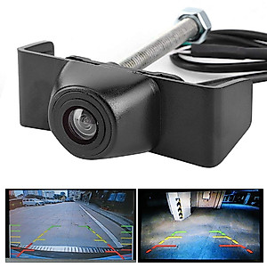 iFCOW Car Front View Mirror Camera IP67 Waterproof Parking Camera Parking Assistance for Ford Edge