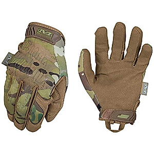 Mechanix Wear: The Original Tactical Work Gloves with Secure Fit, Flexible Grip for Multi-Purpose Use, Durable Touchscreen Safety Gloves for Men (Camouflage - MultiCam, X-Large)