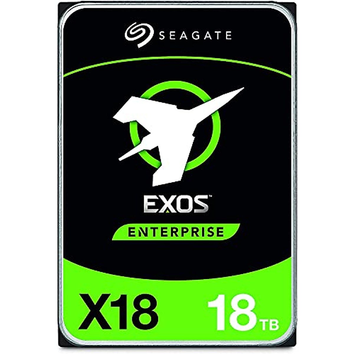 Seagate Exos X18 54TB Enterprise HDD (18TB x 3)– CMR 3.5 Inch Hyperscale SATA 6Gb/s, 7200 RPM, 512e and 4Kn FastFormat, Low Latency, Crypto Chia Mining - ST18000NM000J (Renewed)