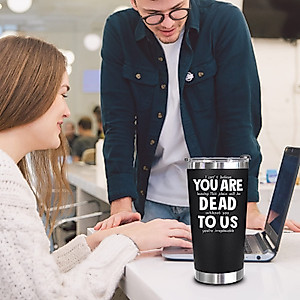 WECACYD Coworker Leaving Gifts - Christmas Gifts for Coworker Leaving Job Gifts - Going Away, Goodbye, Good Luck, New Job, Farewell, Retirement Gifts for Coworker, Boss, Friend - 20oz Tumbler