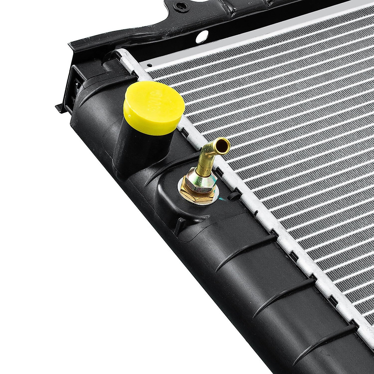 Rubivel 1778 Radiator Compatible with 1995 1996 1997 1998 1999 2000 2001 2002 2003 2004 Toyota Tacoma DLX SR5 Base Pickup 2.4L 2.7L 3.4L L4 V6, Aluminum Core Plastic Tank Radiator Cooling Radiator